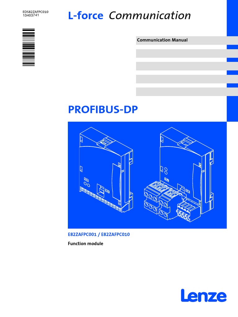 E82ZAFPC0xx - PROFIBUS-DP FIF Module - v4-0 - EN | PDF | Electrical ...