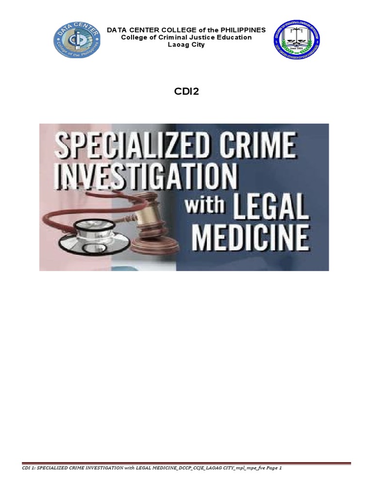 Data Center College of The Philippines College of Criminal Justice ...