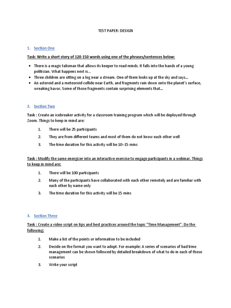 Deloitte ID Test | PDF