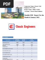 EHS Metric Scorecard | PDF | Risk Assessment | Occupational Safety And ...