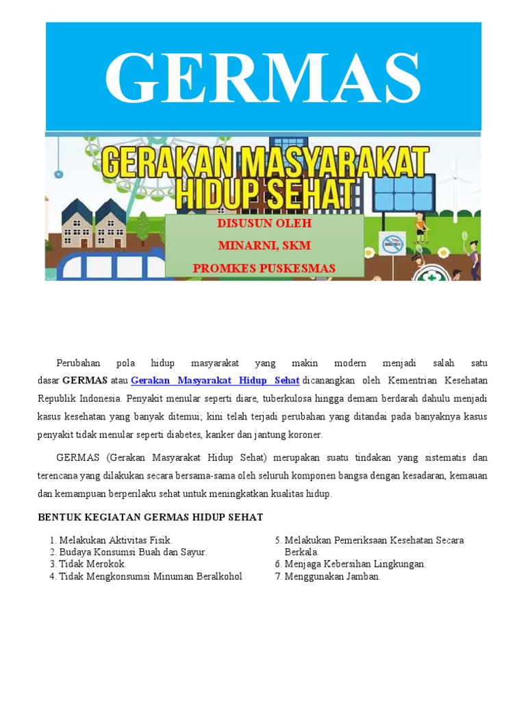 Lembar Balik Germas | PDF