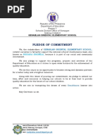 Pledge of Commitment | PDF