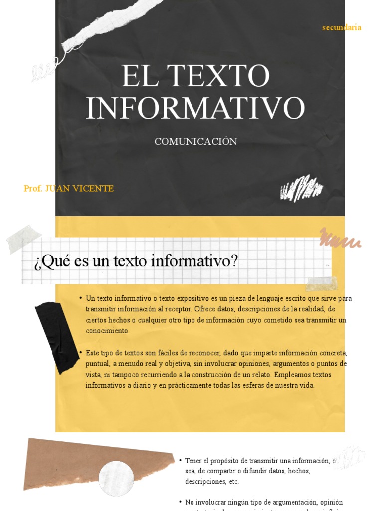 Texto Informativo | PDF