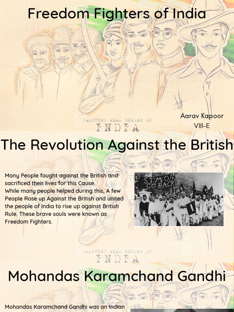 Freedom Fighters | PDF | Indian Independence Movement | South Asia