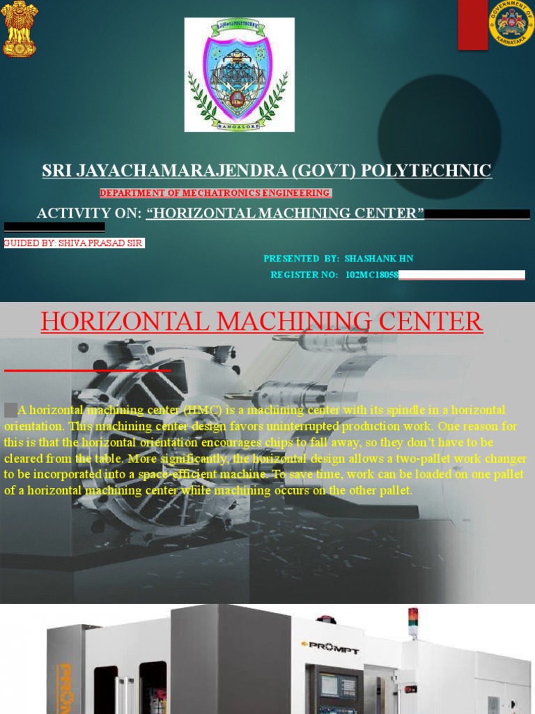 Horizontal Machining Center | PDF | Machining | Machines