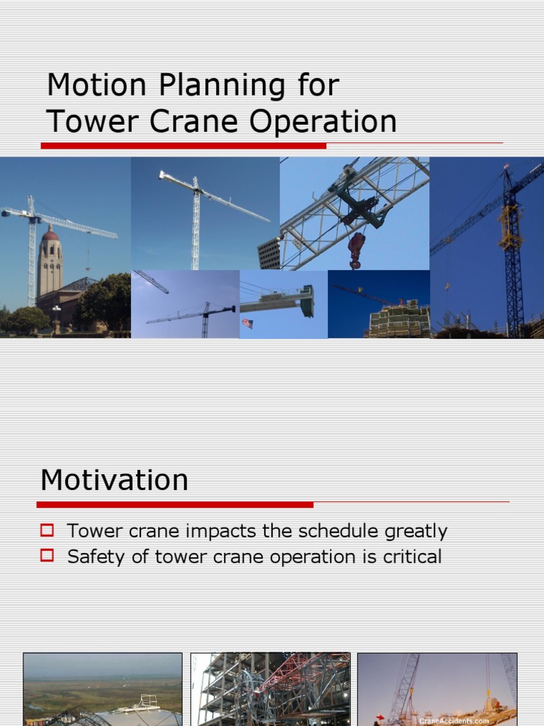 Motion Planning For Tower Crane Operation | PDF