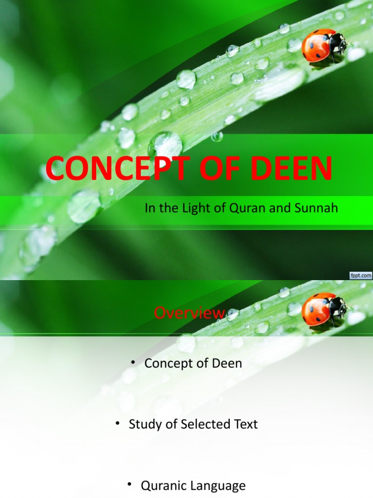 Understanding Deen in Islam | PDF | Prophets And Messengers In Islam ...