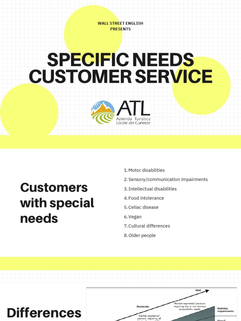Specific Needs Customer Service | PDF | Accessibility | Vegetarianism