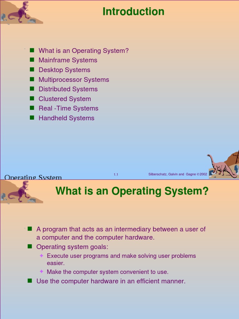 Abstract View of System Components | PDF | Operating System | Client–Server Model