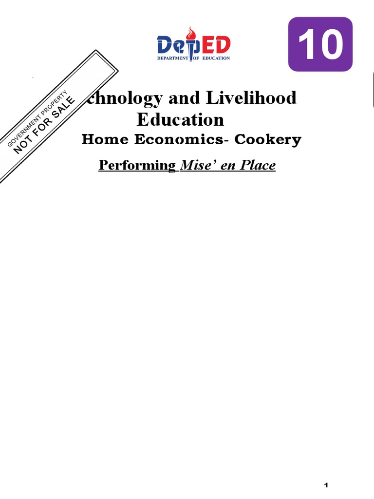 Performing Mise en Place in Cooking | PDF | Beef | Meat