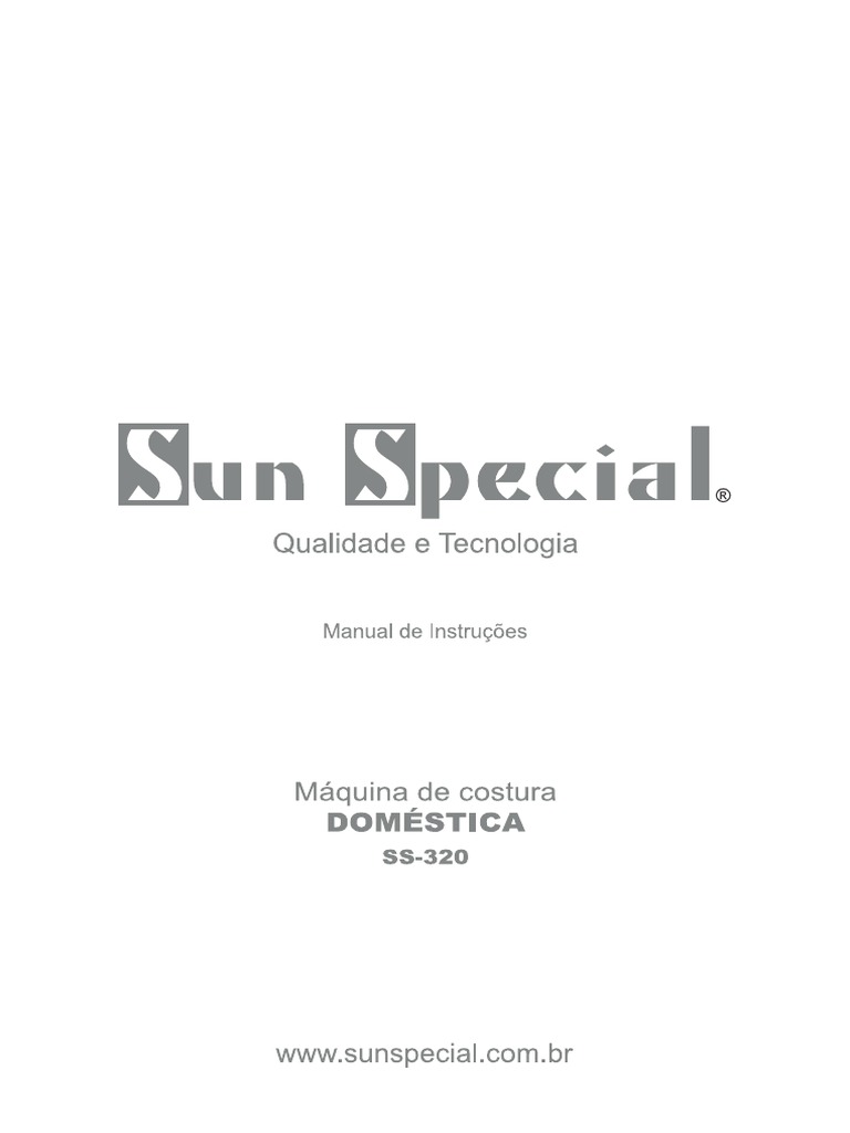 Manual Sun Special SS 320 | PDF