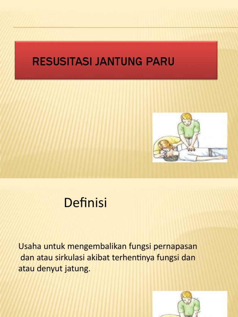 RJP: RESUSITASI JANTUNG PARU | PDF