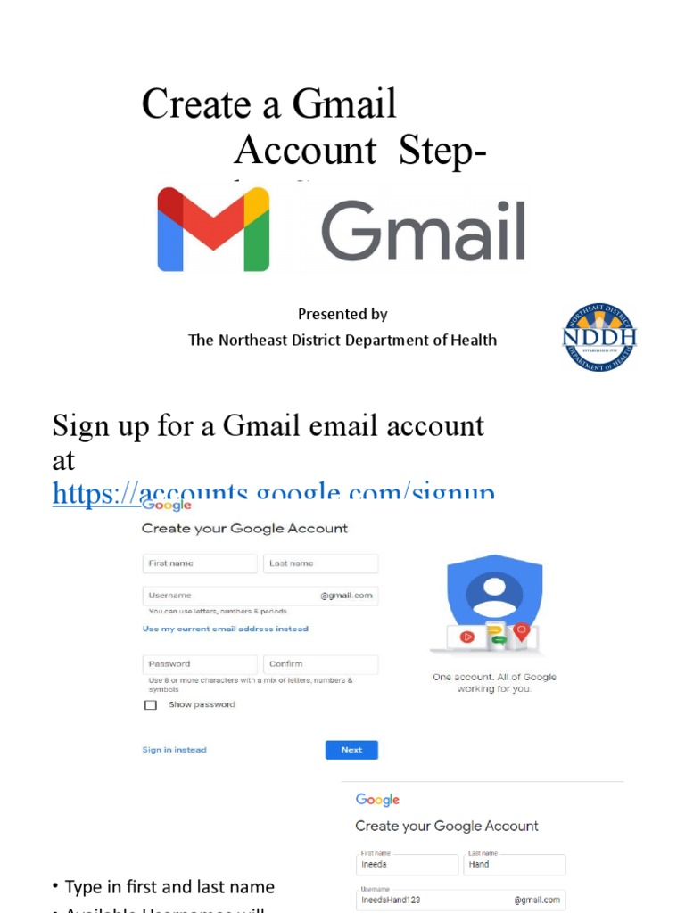 Create A Gmail Step-By-Step 021621 FINAL | PDF | Career & Growth
