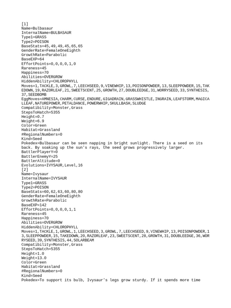 Pokemon Pdf