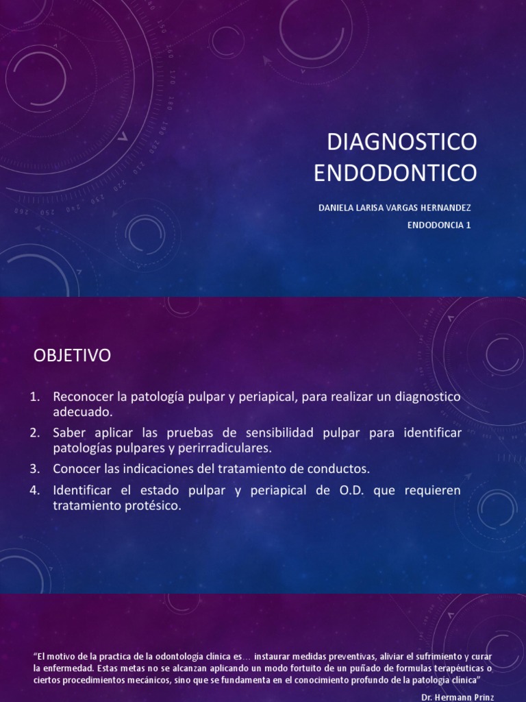 Diagnostico Endodontico | PDF | Diagnostico medico | Medicina CLINICA