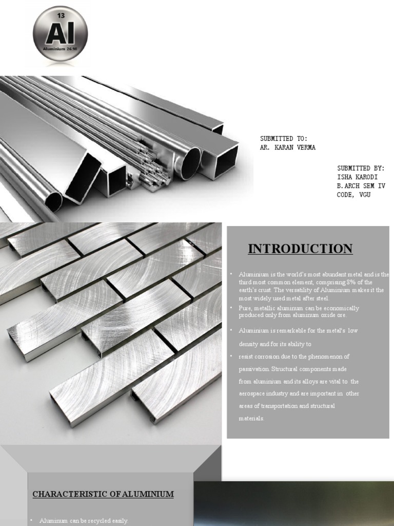 Assignment 6: Building Construction and Materials Iv | PDF | Metals ...