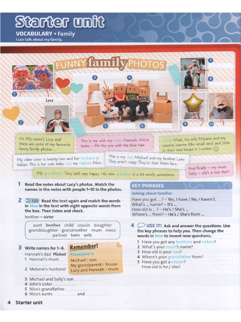 Starter Unit English Plus 2 Con Workbook | PDF