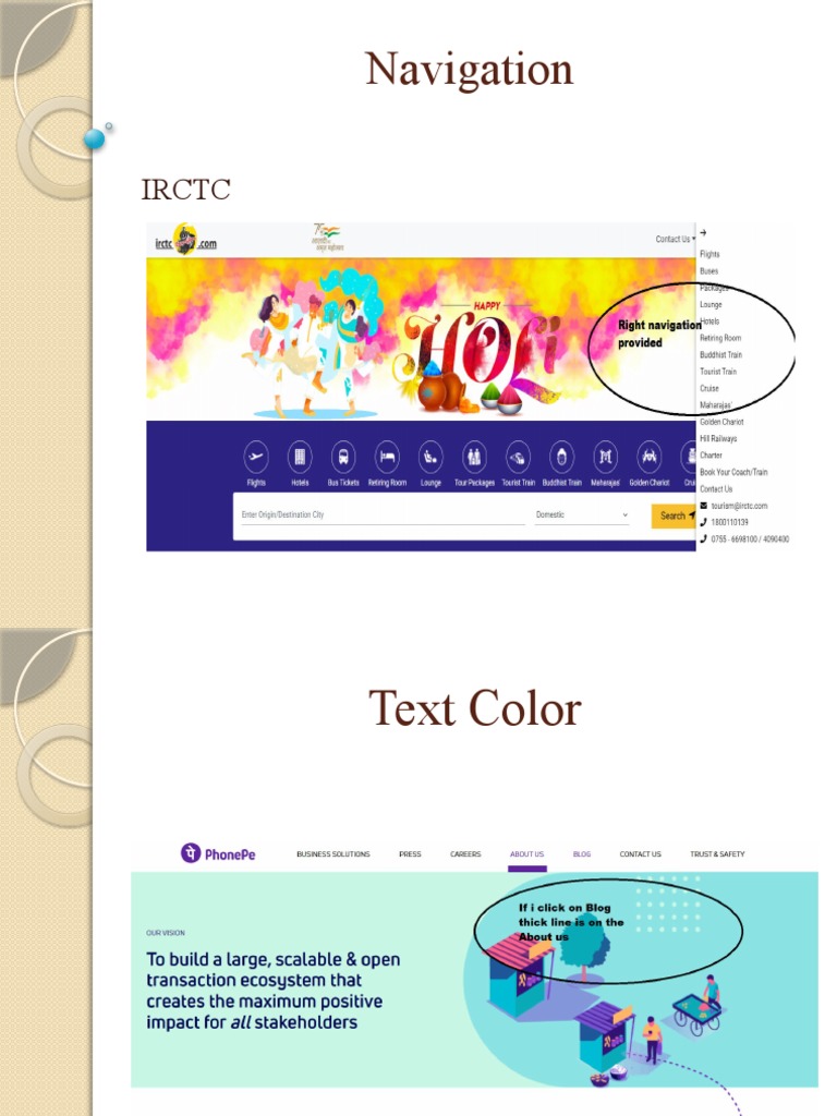 Navigation: Irctc | PDF