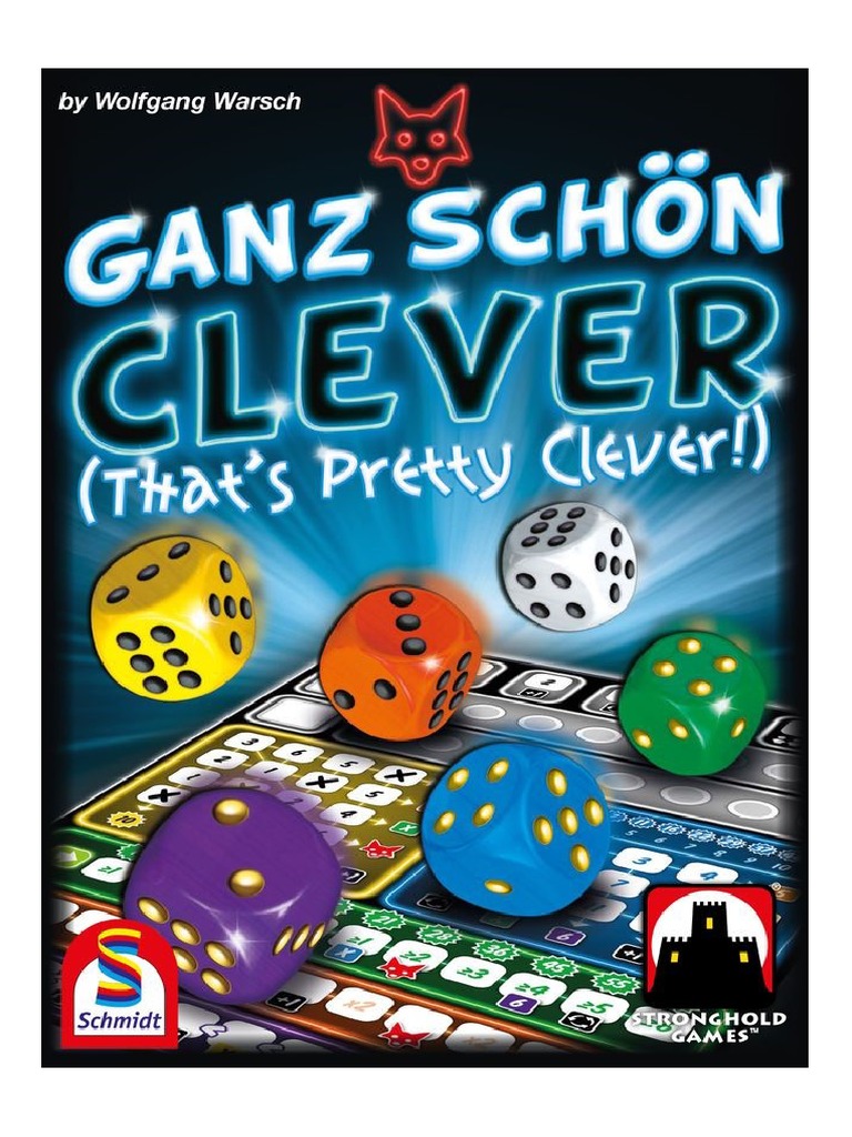 Ganz Shon Clever English Rules | PDF | Dice | Gaming