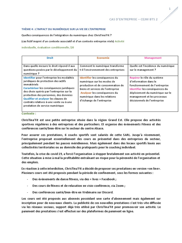 Sujet Et Corrige Cejm Experimentation VF Juillet 2020 | PDF