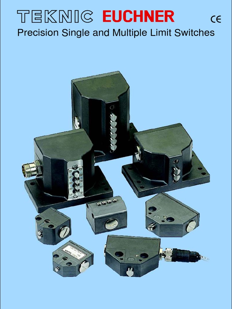 Teknic Euchner Multiple Limit Switches 1 | PDF | Switch | Electrical Connector