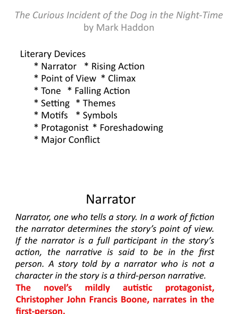 By Mark Haddon: The Curious Incident of The Dog in The Night-Time | PDF ...
