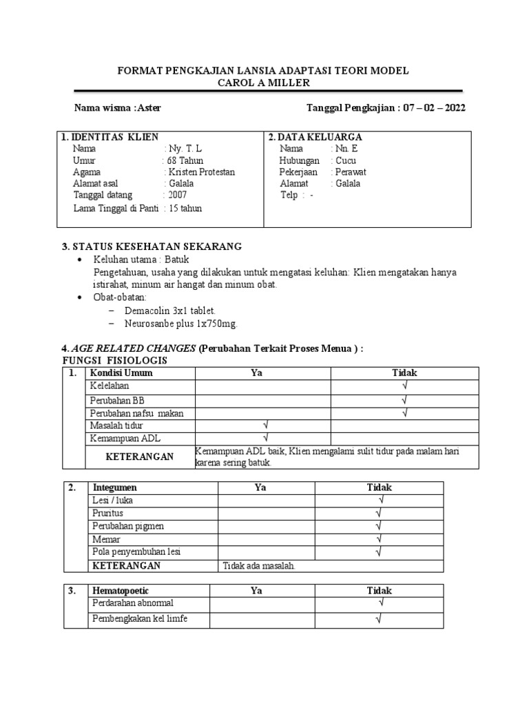 Askep Gerontik Kel 1 Ispa | PDF