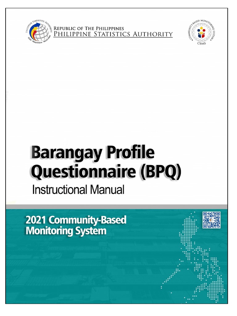 BPQ-Instructional-Manual | PDF | Hospital | Clinic