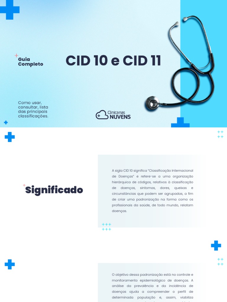Guia Completo CID10 e CID11 | PDF | Autismo | Epidemiologia