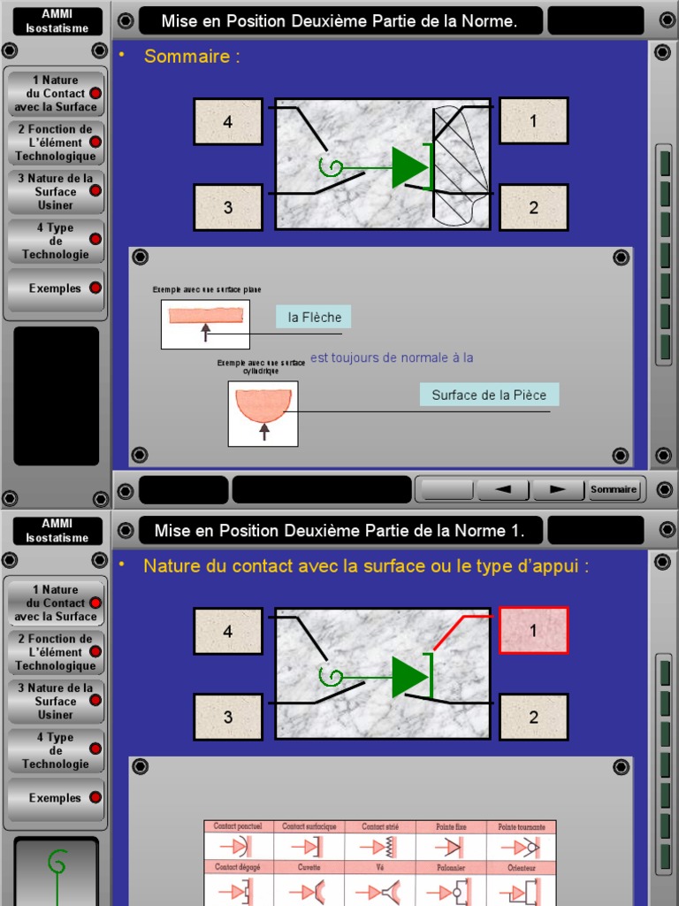 Isostatisme et Mise en Position Norme | PDF | Usinage | Ingénierie ...