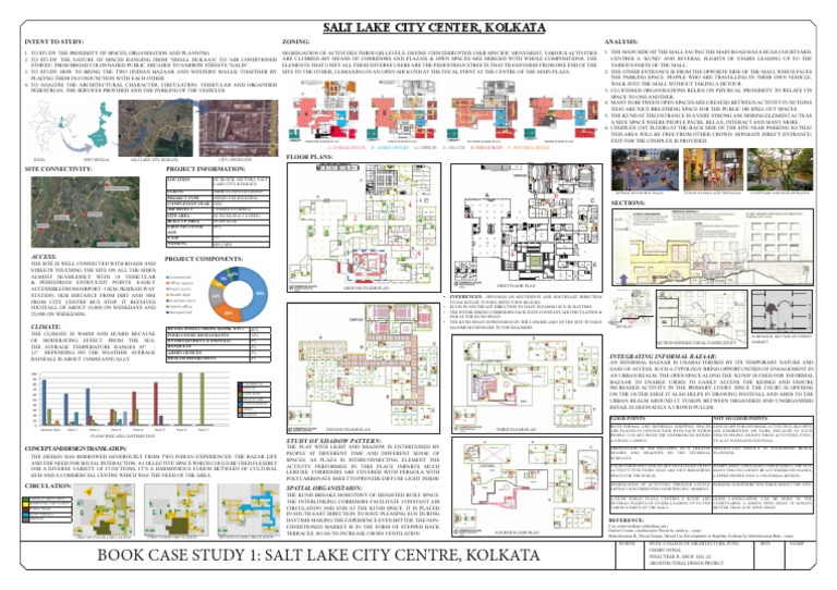 Book Case Study 1: Salt Lake City Centre, Kolkata | PDF