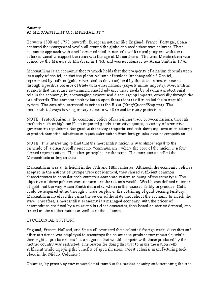 Ibbb | Download Free PDF | Mercantilism | Economies
