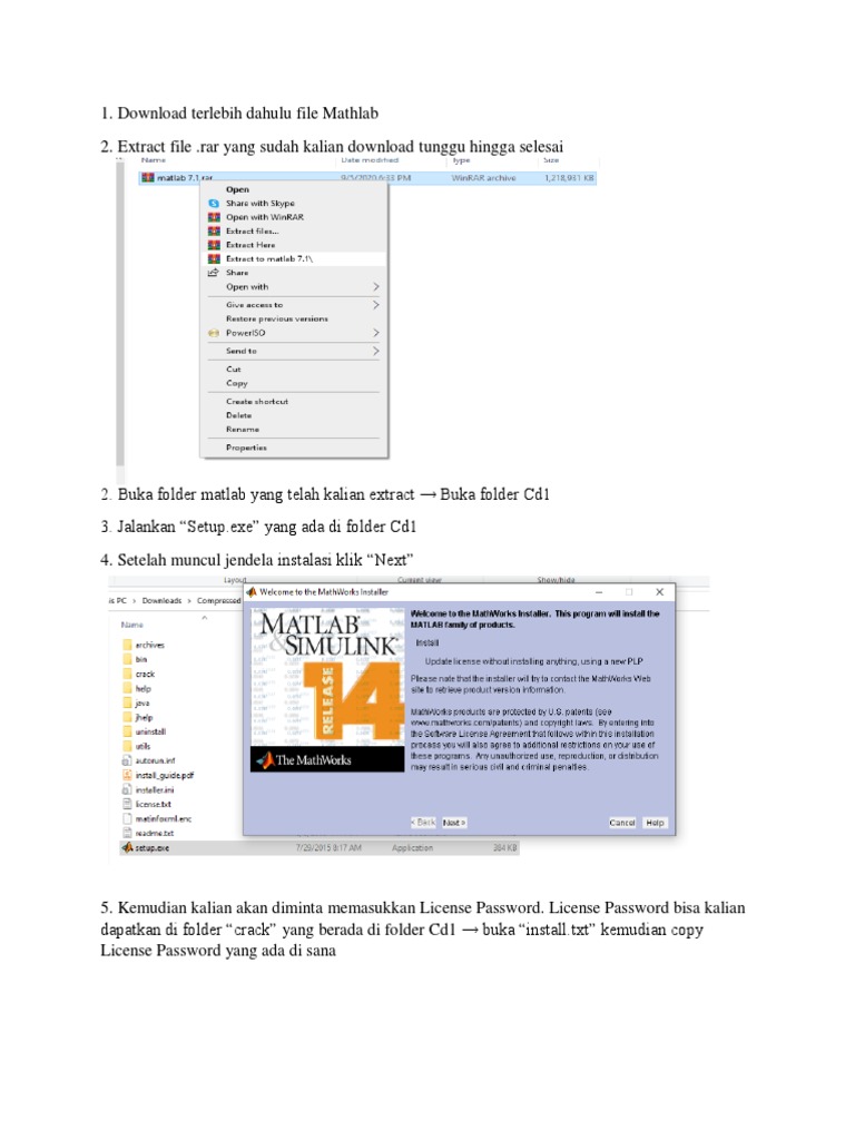 Panduan Instalasi MATLAB Lengkap | PDF | Hukum