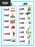 CVC Reading Materials | PDF