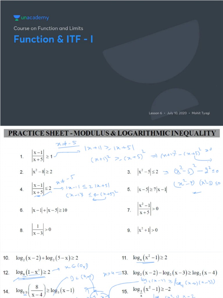 MT Sir Notes Function 1 | PDF