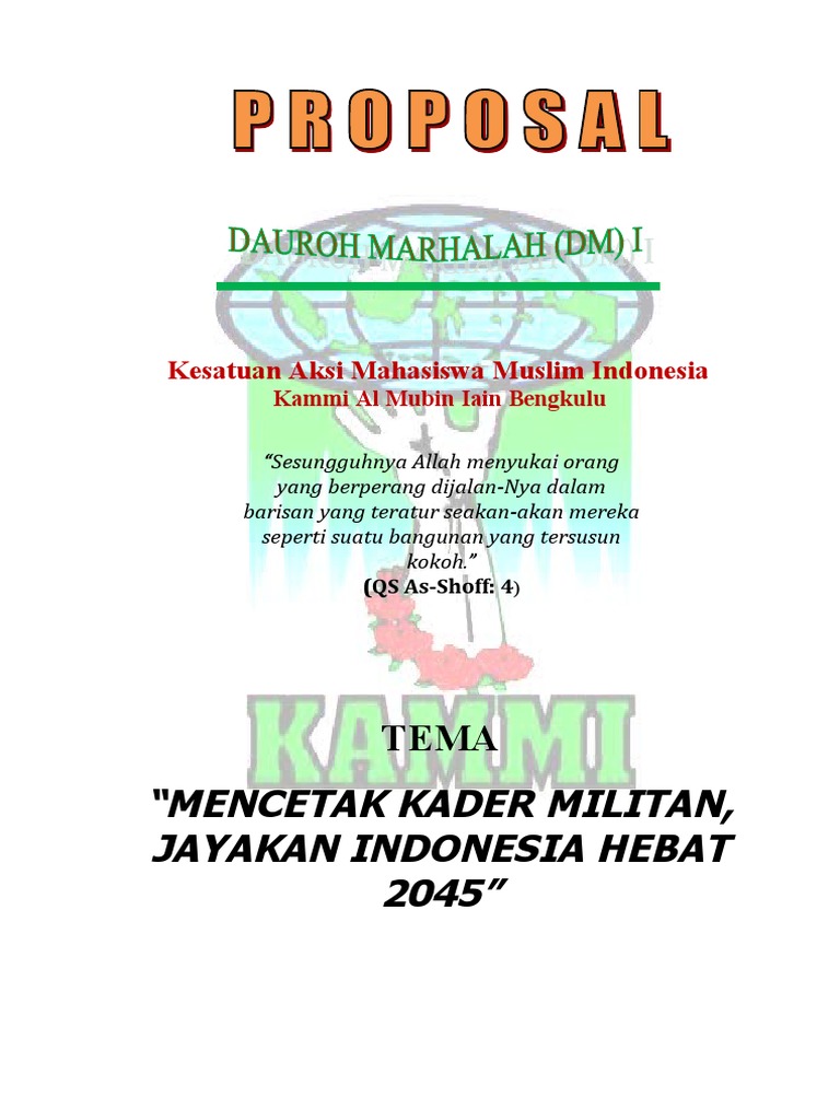 Proposal DM I Al Mubin | PDF