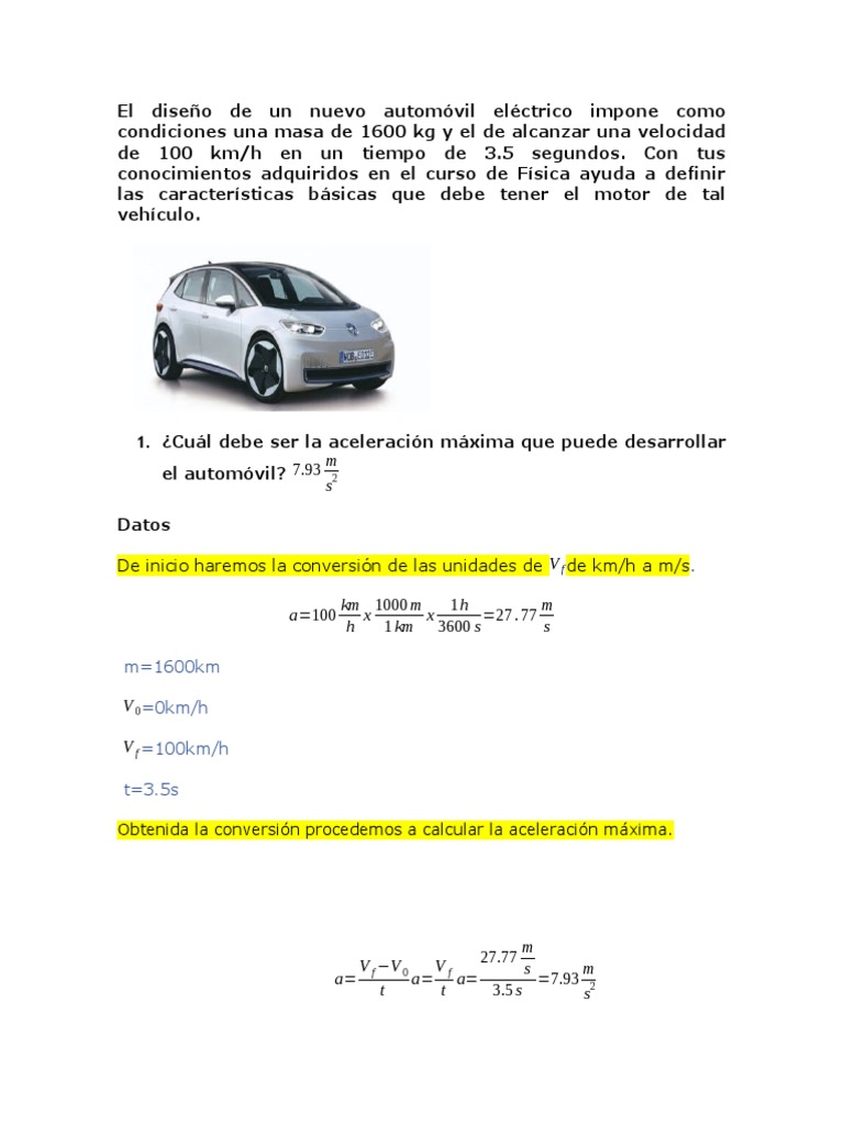 Foro Física Eunice Cornelio | PDF | Vatio | Fuerza