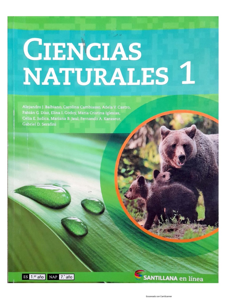 Ciencias Naturales 1 - Santillána en Linea | PDF