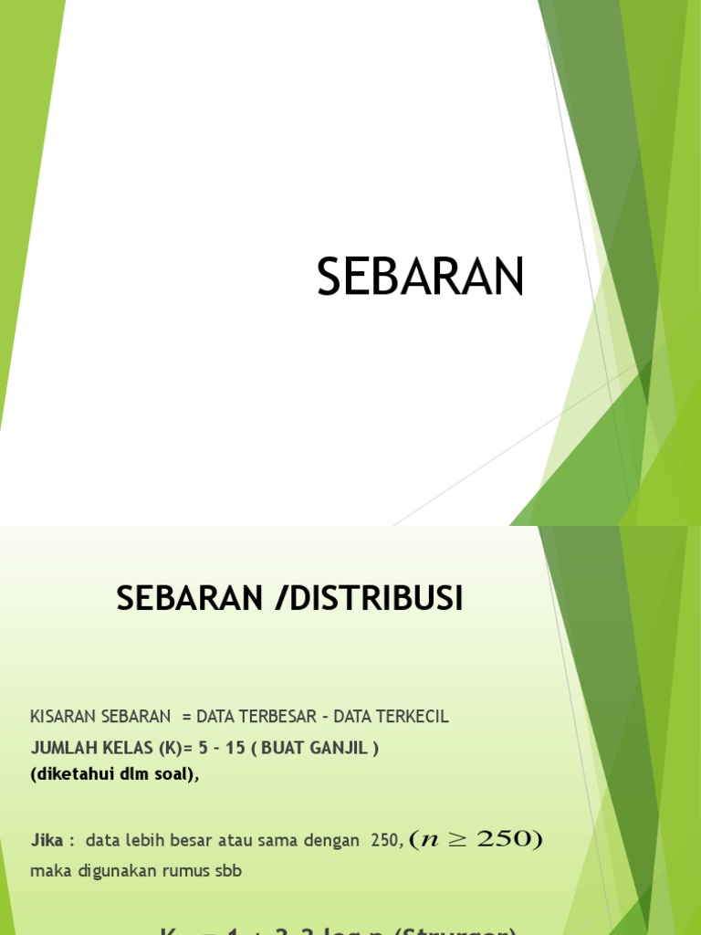 Sebaran | PDF | Metode & Bahan Ajar