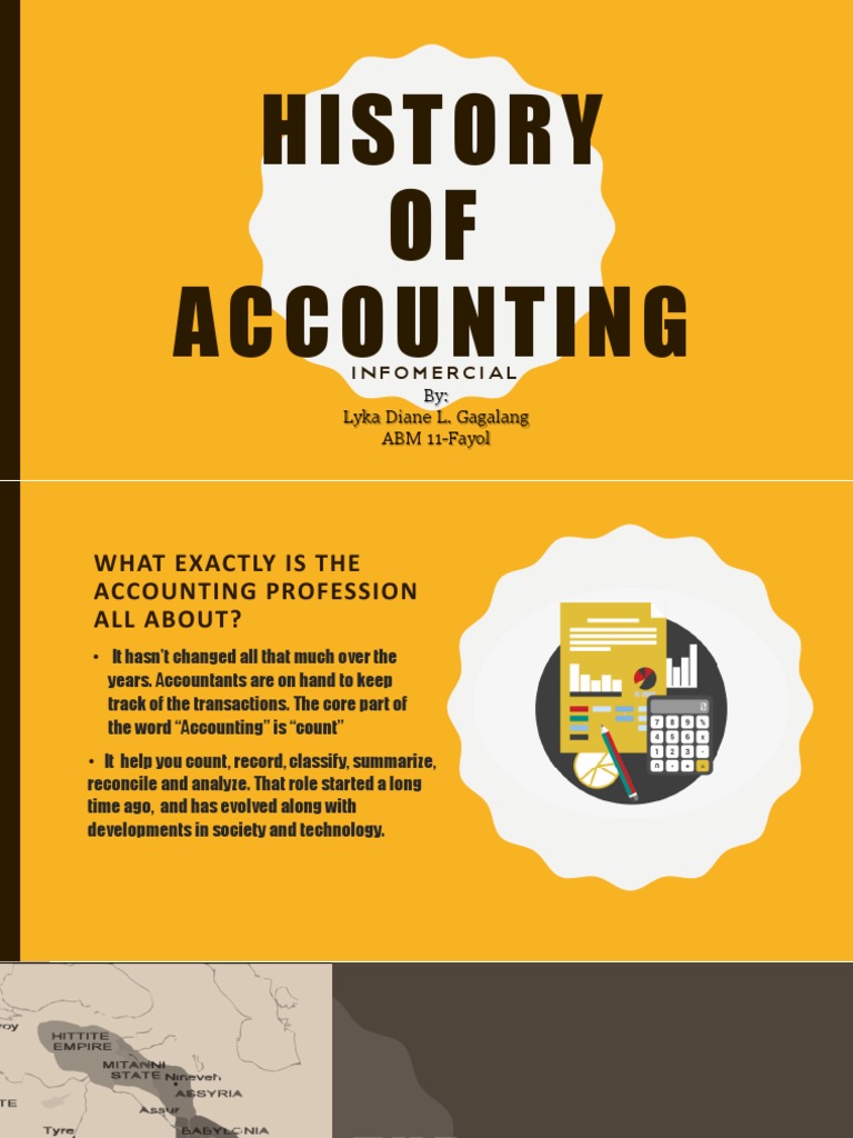 HISTORY of ACCOUNTING | PDF | Accounting | Service Industries