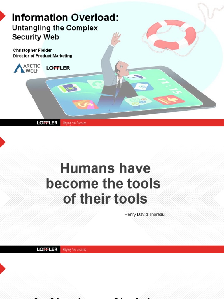 Information Overload Presentation Slides | PDF | Cybercrime | Secure ...