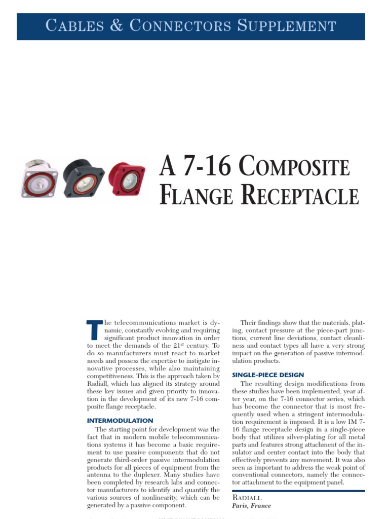 716 Composite Article | PDF | Creep (Deformation) | Electrical Connector