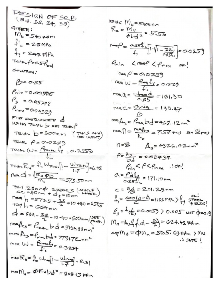 Solutions To SRB Design Problems | PDF