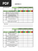 Checklist 5S para Auditoría y Mejora | PDF
