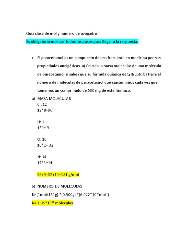 Quiz Clase | PDF | Ciencia y matemáticas