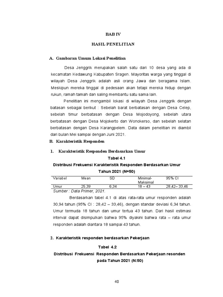 Bab Iv Dan V | PDF