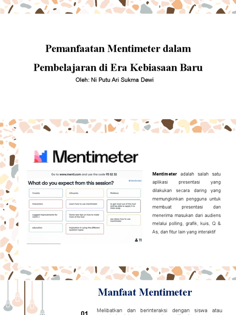 Tutorial Mentimeter #1 | PDF