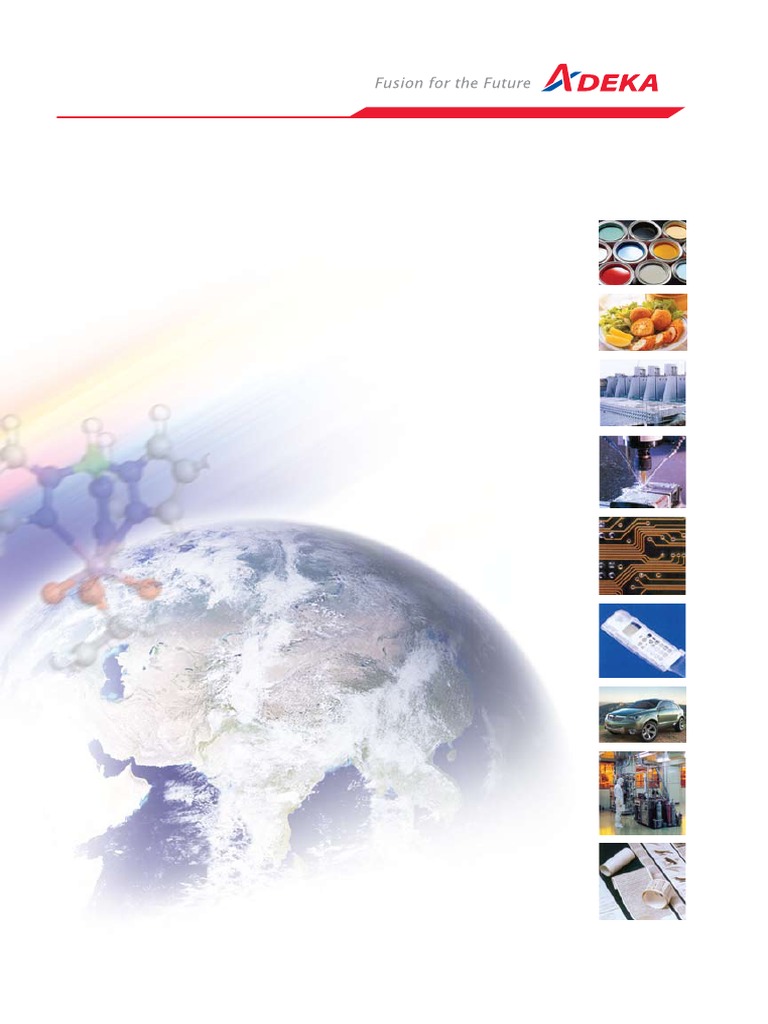 ADEKA India. ADEKA Global | PDF | Plastic | Polyvinyl Chloride