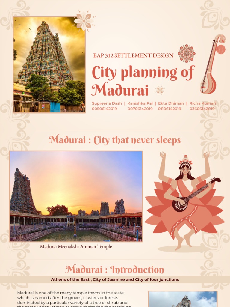 Madurai City Planning Overview | PDF