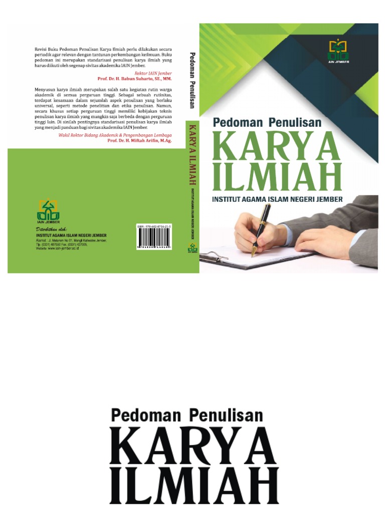 Buku_pedoman Karya Ilmiah 2020 1 | PDF